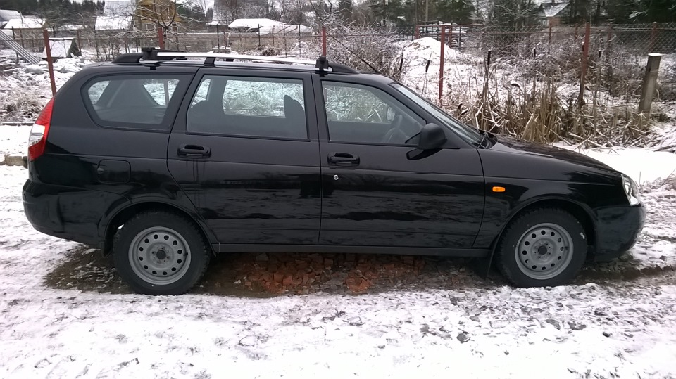 Зима… — Lada Приора универсал, 1,6 л, 2014 года | мойка | DRIVE2