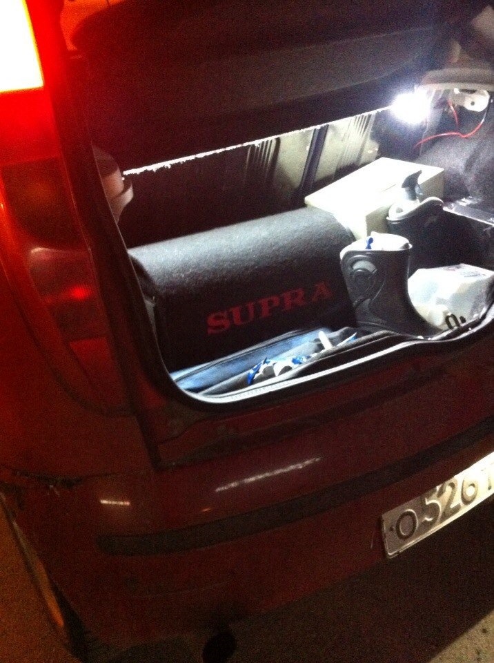 Активный Сабвуфер Supra SRD-T25A — FIAT Punto II, 1,3 л, 2004 года | автозвук | DRIVE2