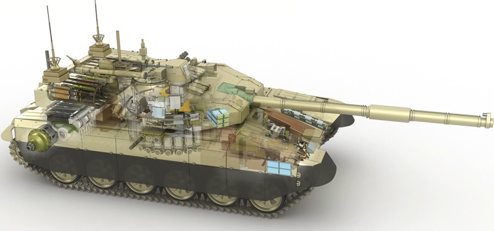 Перспективный основной боевой танк FMBT четвёртого поколения (Украина ...