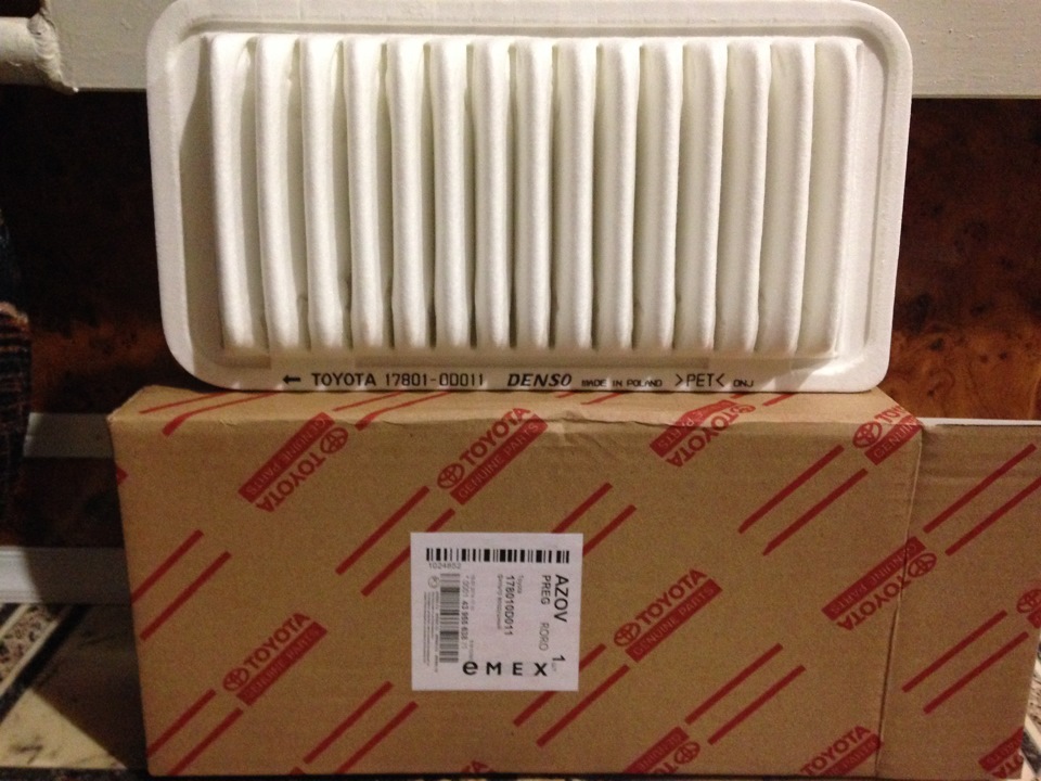 Only the original — Toyota Avensis II, 2,4 л, 2005 года | плановое ТО ...