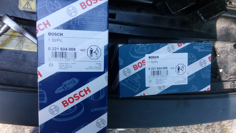 0221604008 Катушка зажигания BOSCH | Запчасти на DRIVE2