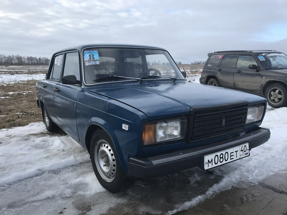 1 место ралли спринт, класс 1400(задний привод), 04.03.2017г аэродром ...