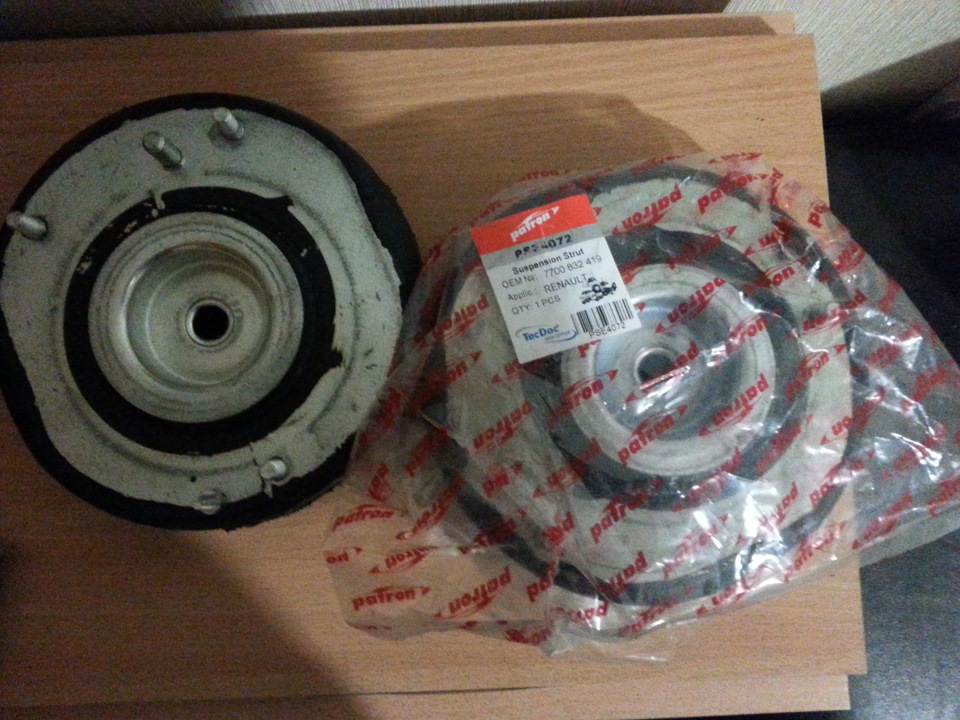 опоры стоек — Renault Laguna I, 1,8 л, 1994 года | своими руками | DRIVE2