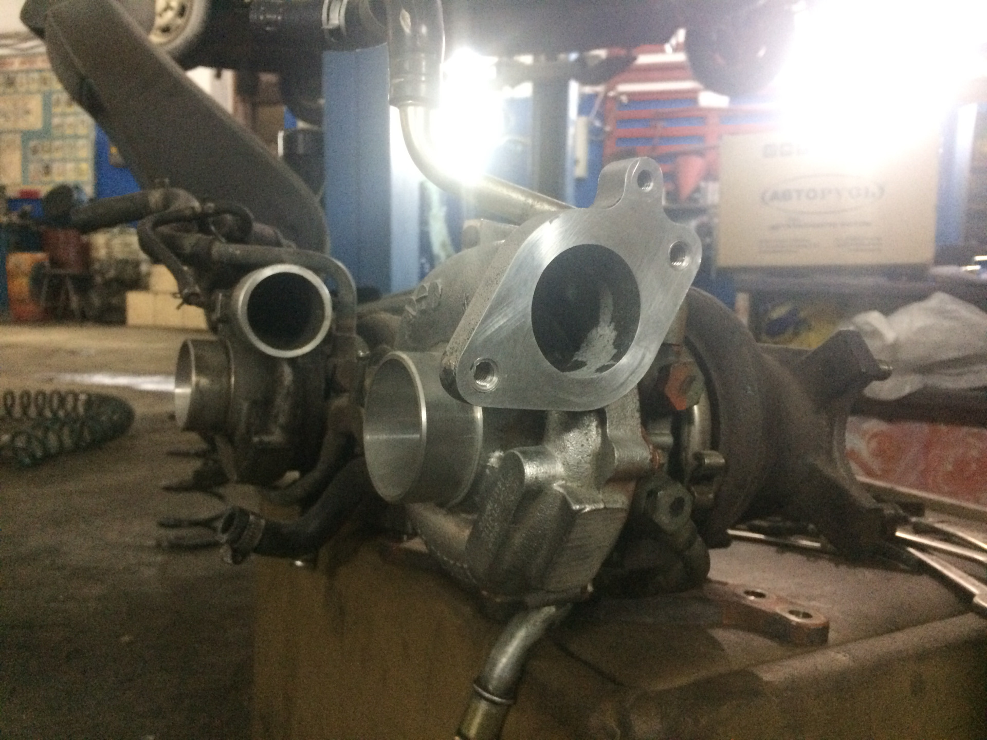 VF38 vs TD04L — Subaru Forester (SG), 2 л, 2005 года | тюнинг | DRIVE2