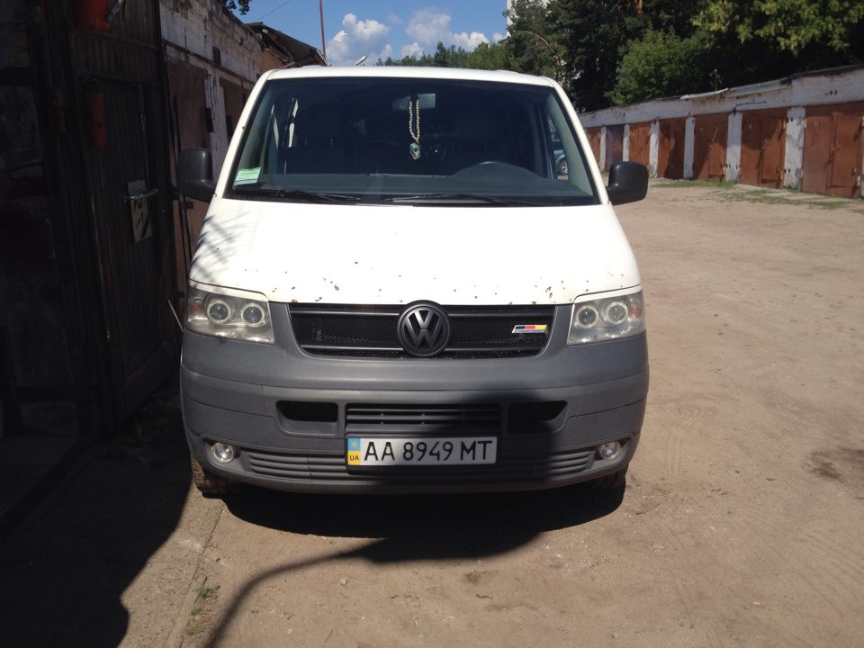 Фары ч.1 — Volkswagen Transporter T5, 2 л, 2008 года | стайлинг | DRIVE2