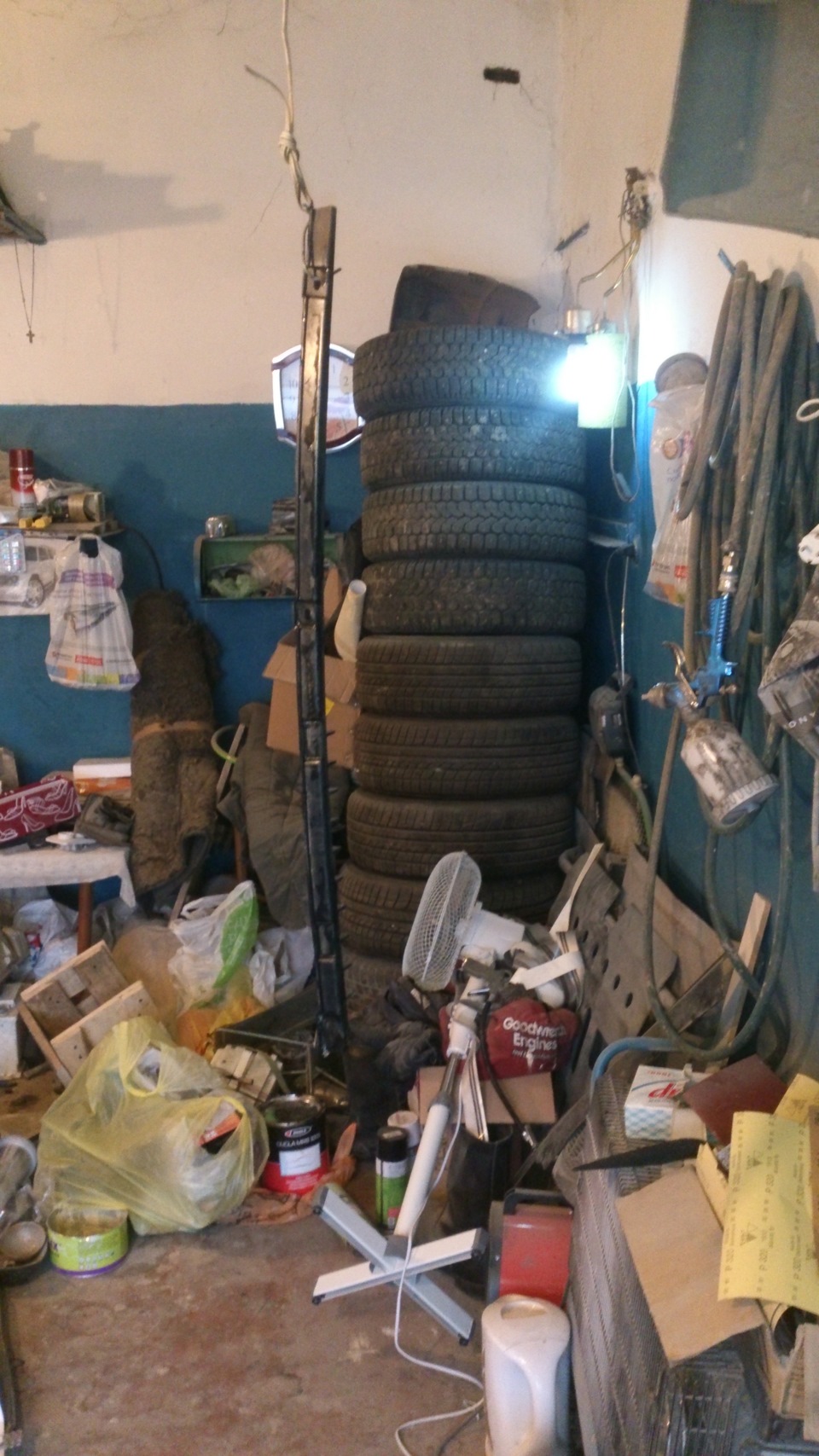 покрасил оба бампера и еще кучу мелочей — Lada 21099, 1,5 л, 1996 года ...