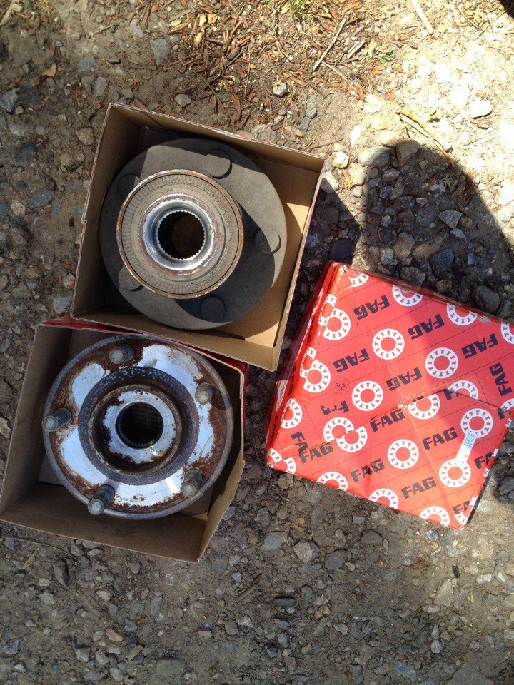 1496721 Ступица переднего колеса в сборе / Focus-II, Mondeo-IV 07~ Ford ...