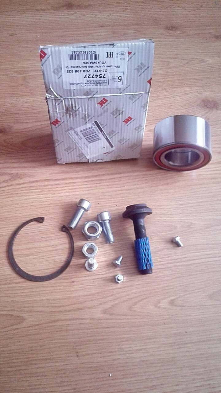 7D0498625 Подшипник ступицы переднего колеса / VW Transporter T-4 90 ...