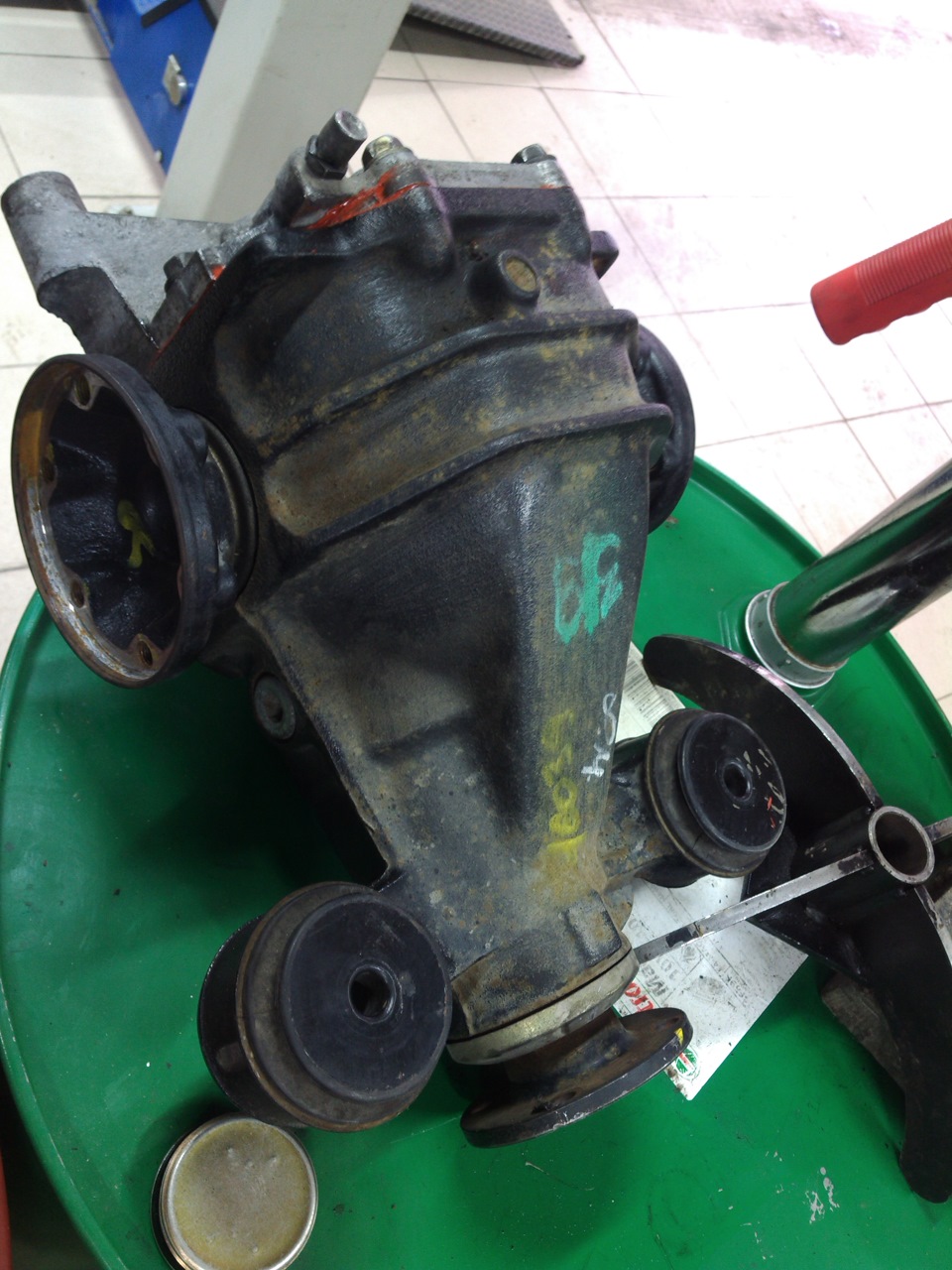 Torsen 3.9 7.5" — Toyota Mark II (110), 2,5 л, 2002 года | тюнинг | DRIVE2