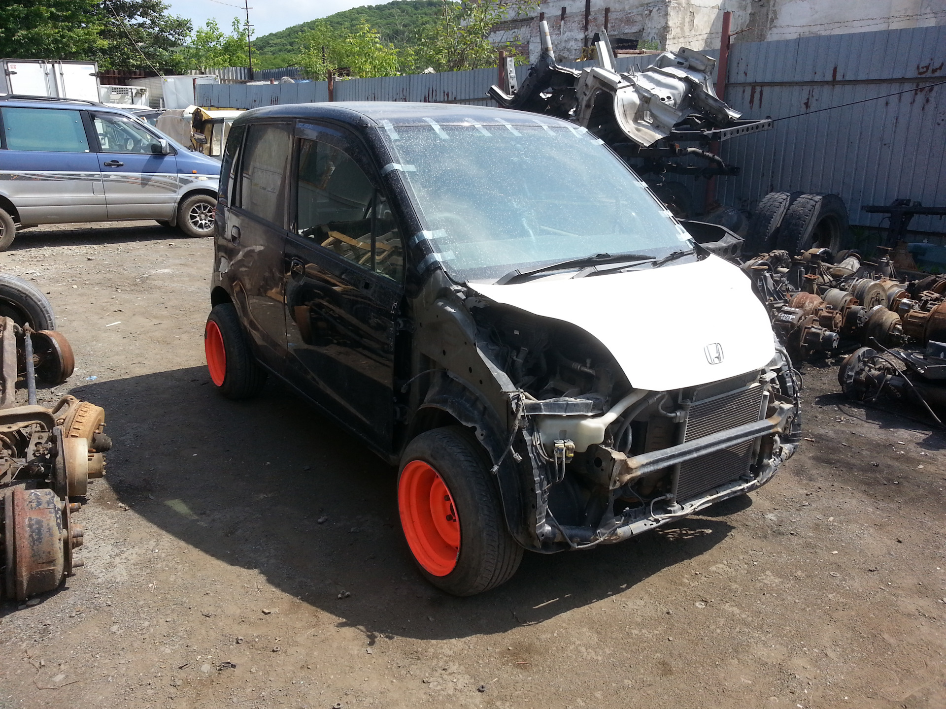 Кузовня (начало) — Honda Life (JB5/JB6/JB7/JB8), 0,7 л, 2009 года ...