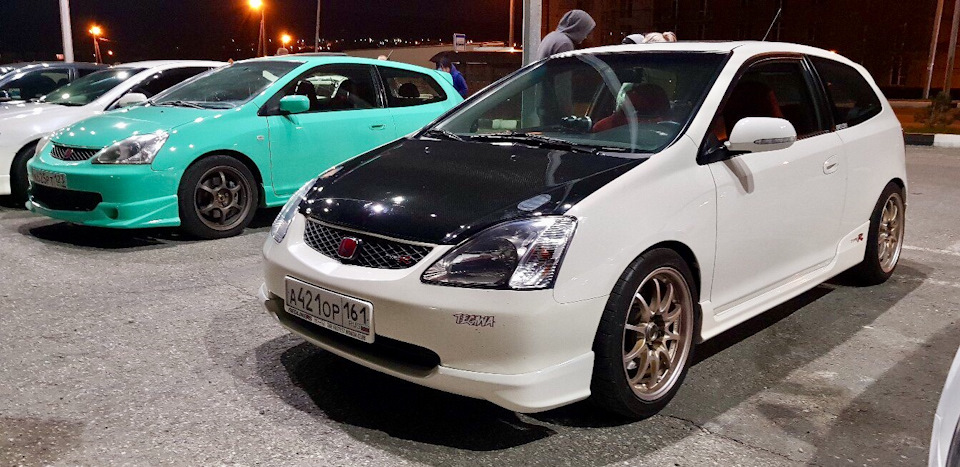 Подготовка к финалу «Time Attack KKFA — 2017» — Honda Civic Si (5G), 2 л, 2002 года | тюнинг ...