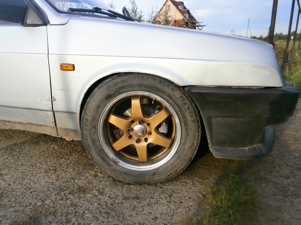 Tractor team MAAFAKA))) — Lada 21093, 1,5 л, 2001 года | колёсные диски ...