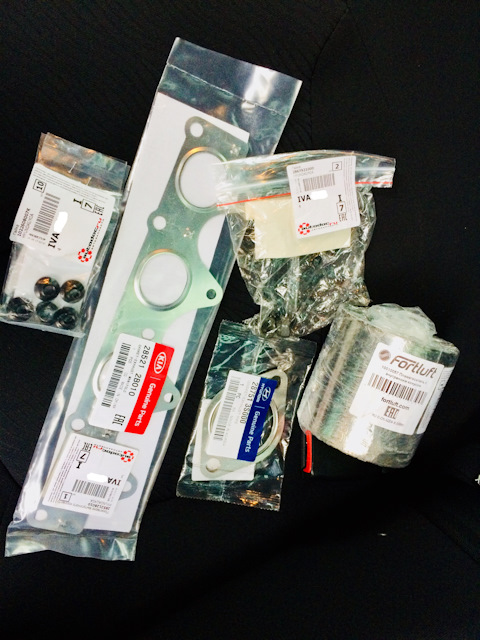 285212B010 Прокладка выпускного коллектора KIA HYUNDAI | Запчасти на DRIVE2