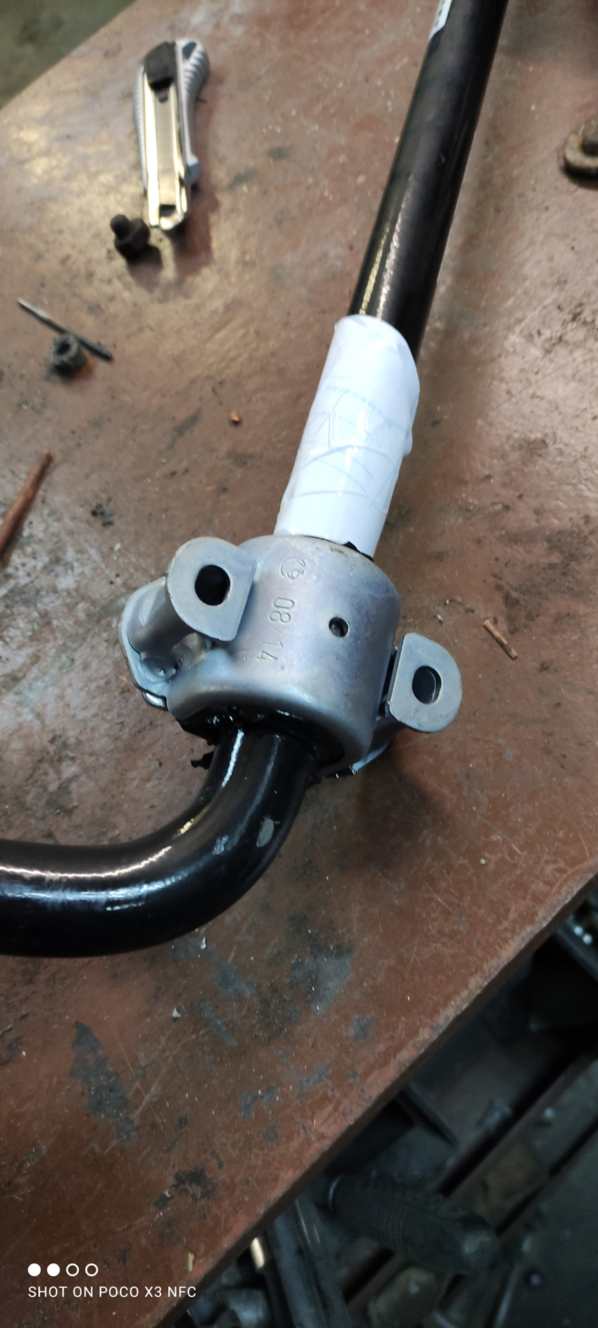 В поисках стука: замена стабилизатора. — Mercedes-Benz GLK-Class (X204 ...