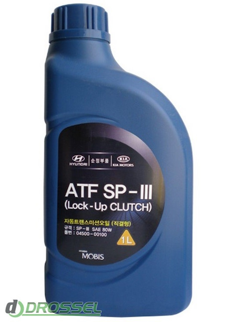 0450000100 МАСЛО ТРАНСМИССИОННОЕ МИНЕРАЛЬНОЕ, МАРКИ "ATF SP III" KIA ...