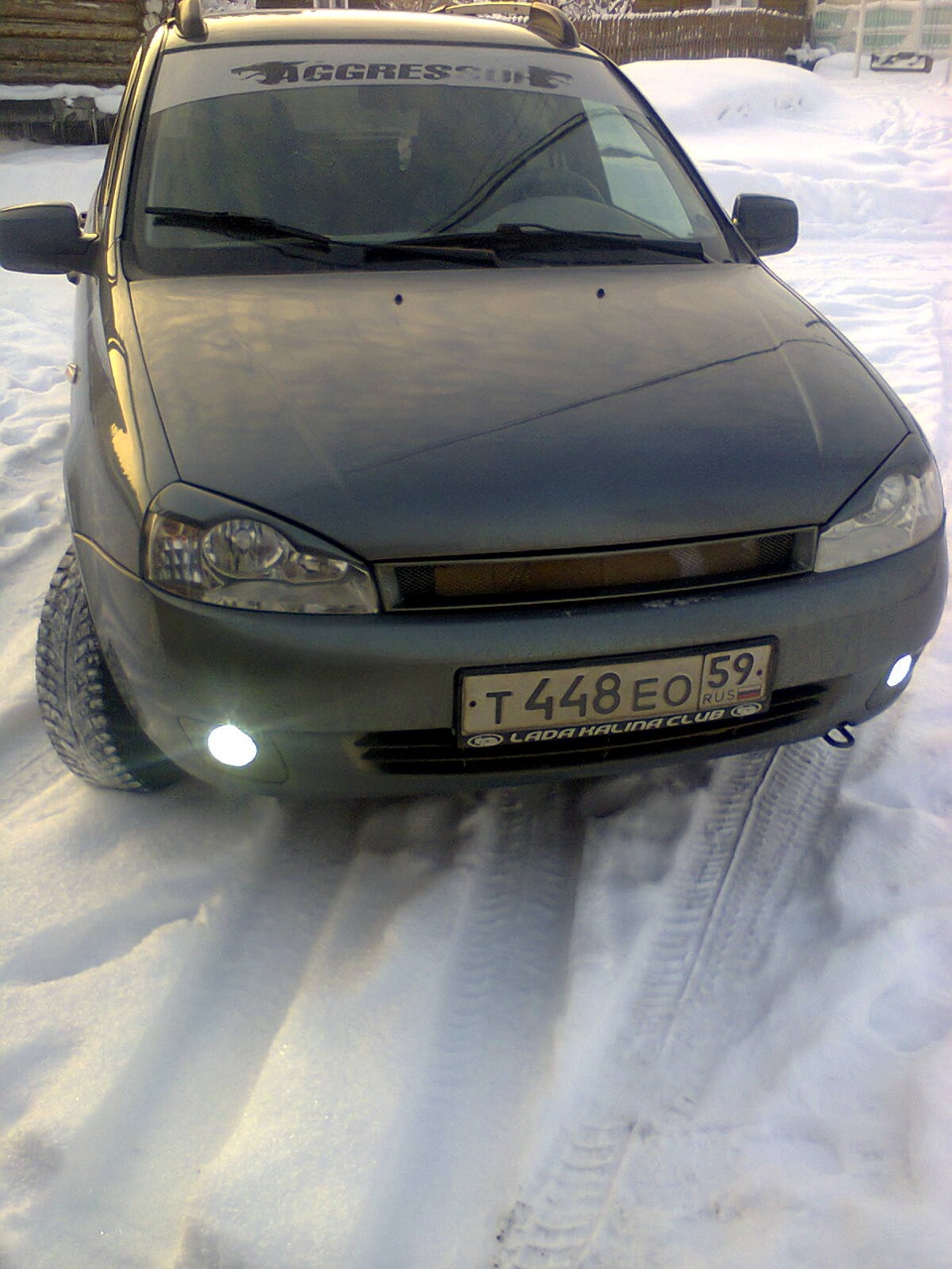 Ксен в туманки — Lada Калина Универсал (1G), 1,6 л, 2010 года ...