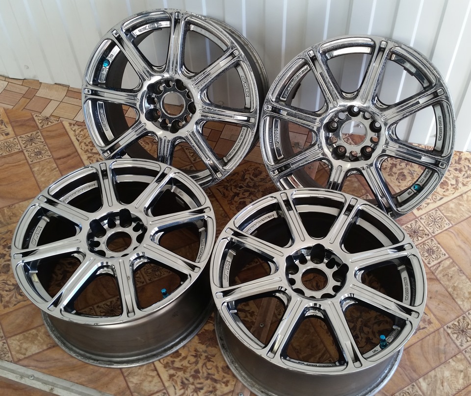 Продается WORK Emotion XC-8 Хром 8jj ЕТ +35 — Toyota Chaser (100), 2,5 ...