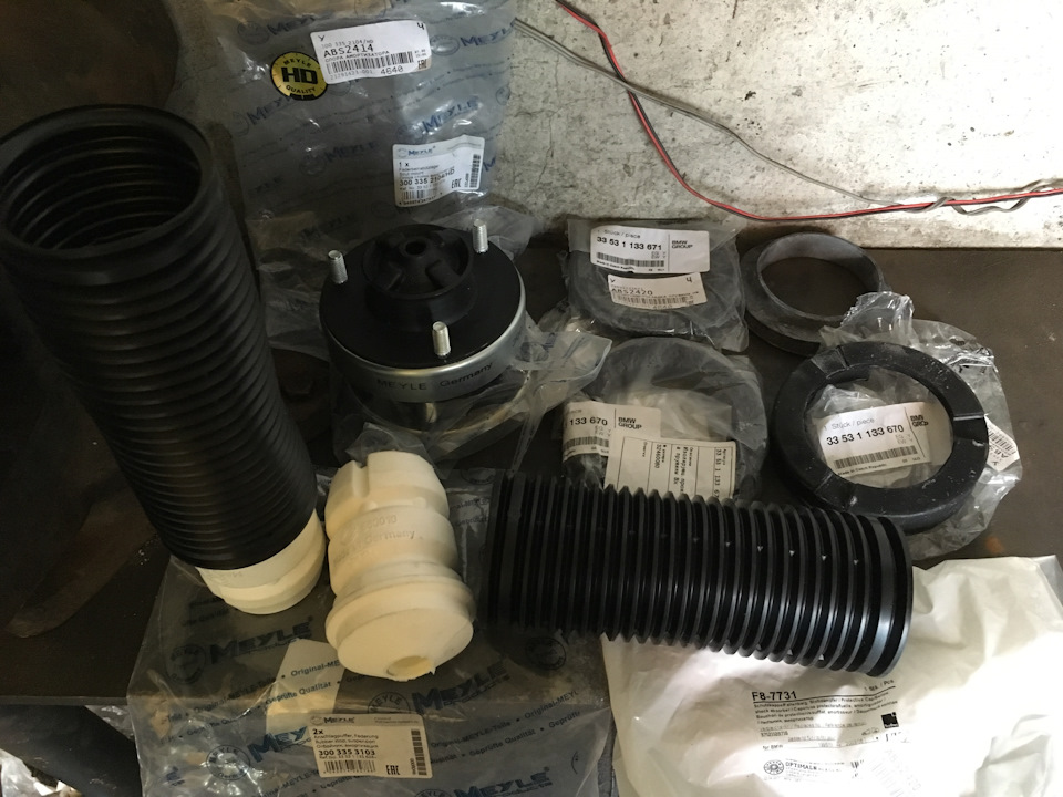 Задняя подвеска — BMW 5 series (E34), 2 л, 1989 года | плановое ТО | DRIVE2