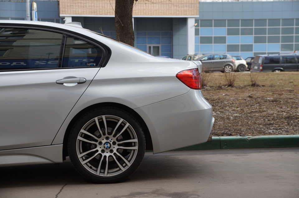 пружины Eibach PRO-KIT + диски M Star-Spoke 403 R19 — BMW 3 series (F30 ...