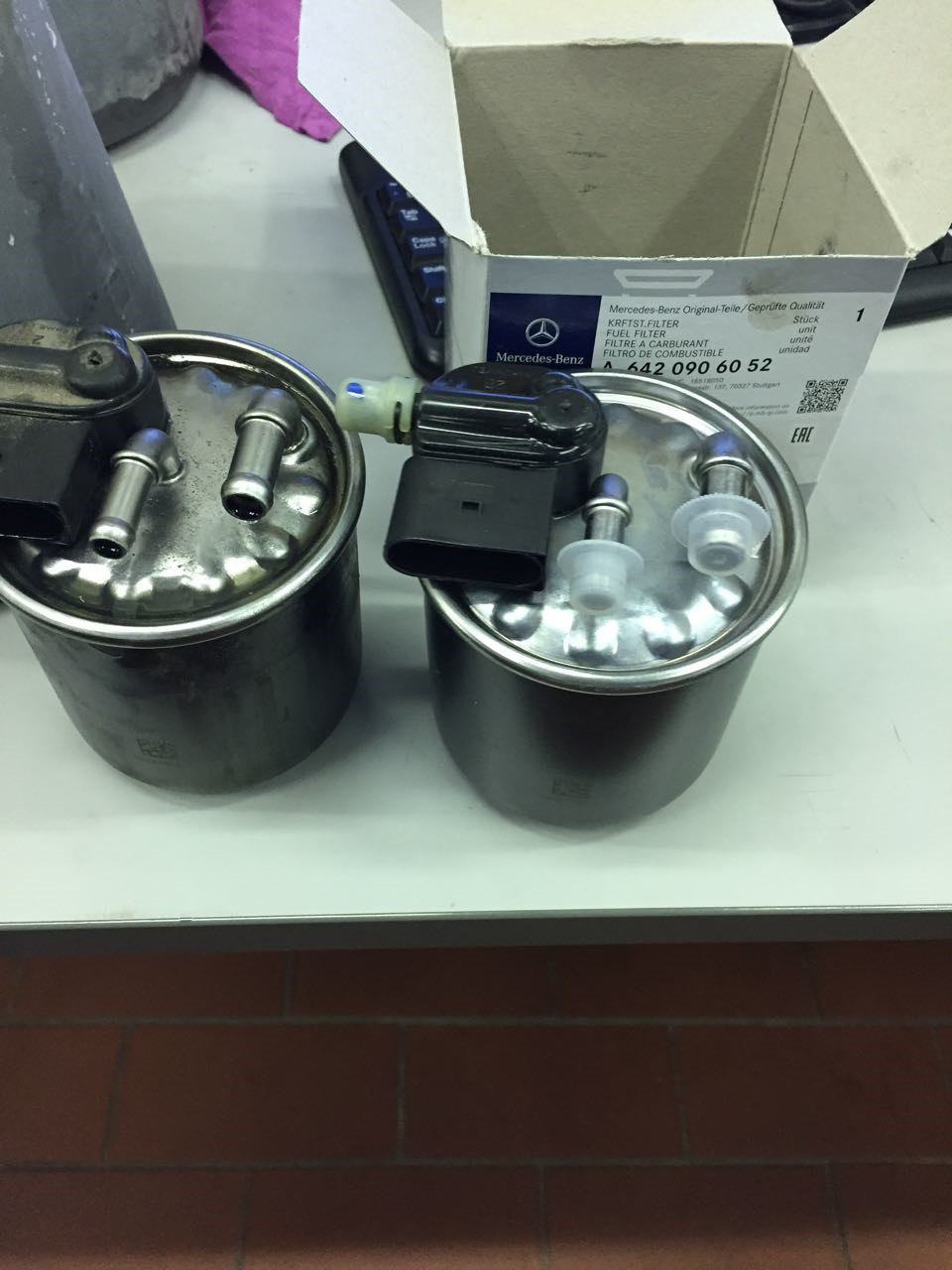 A6420906052 Фильтр топливный Mercedes | Запчасти на DRIVE2