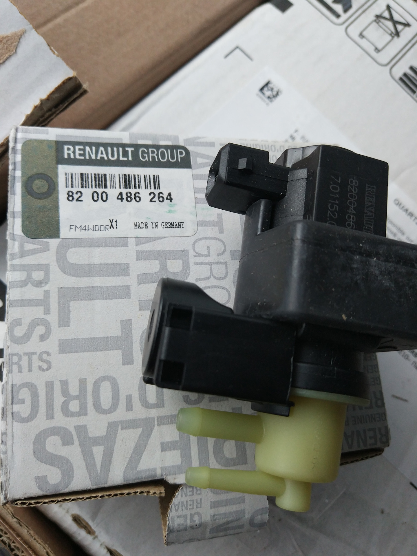 Клапан управления турбины — Opel Vivaro (1G), 2,5 л, 2007 года | визит ...