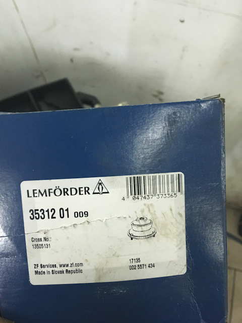 13505131 Опорный подшипник CRUZE GM | Запчасти на DRIVE2