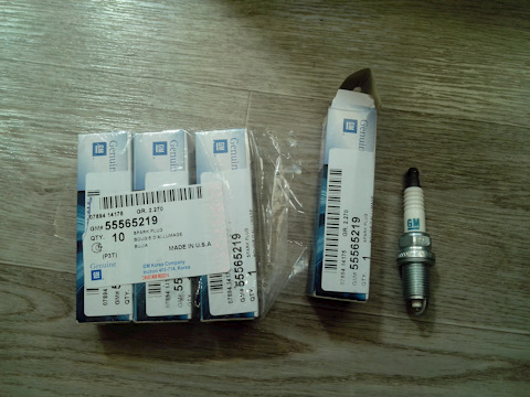 55565219 Свеча зажигания GM | Запчасти на DRIVE2