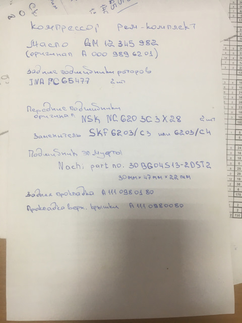 A0009896201 Масло турбокомпрессора 0,118л Mercedes | Запчасти на DRIVE2