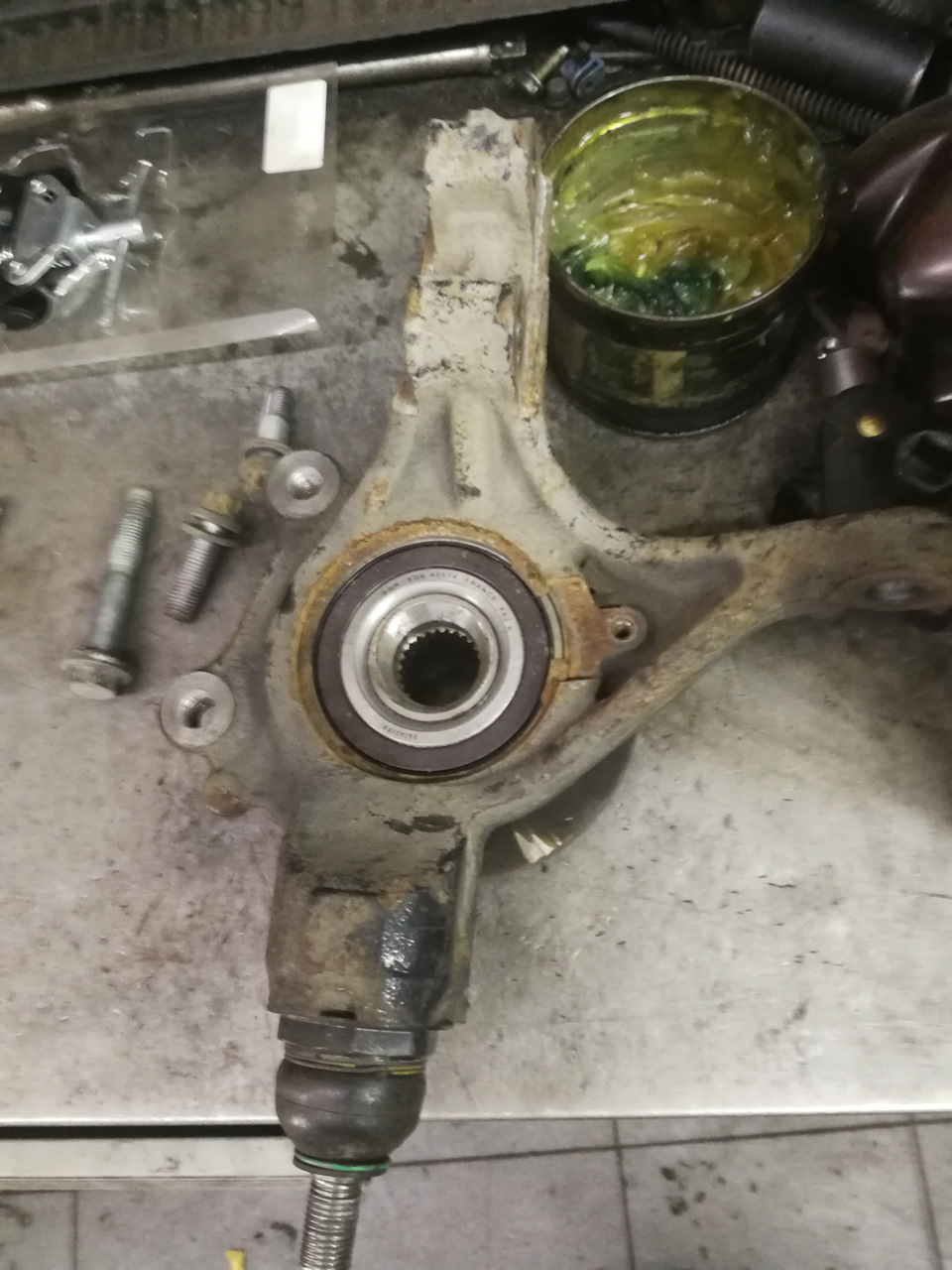 Передняя подвеска. Часть 2 — Citroen C4 (2G), 1,6 л, 2011 года | визит ...