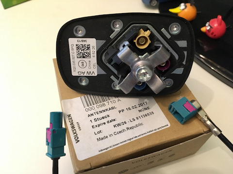 000098710A Провод антенны адапт VAG | Запчасти на DRIVE2