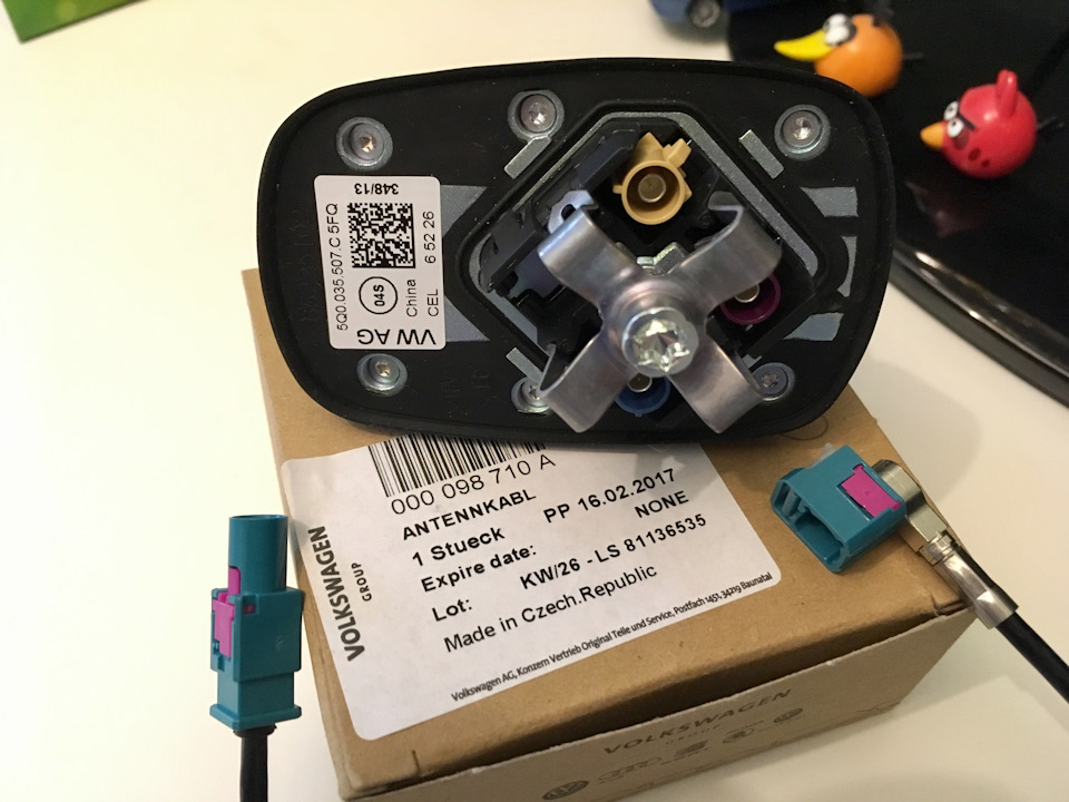 000098710A Провод антенны адапт VAG | Запчасти на DRIVE2