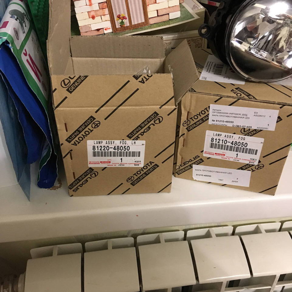 мои впечатления о LED туманках тойота — Toyota RAV4 (III), 2 л, 2007 ...