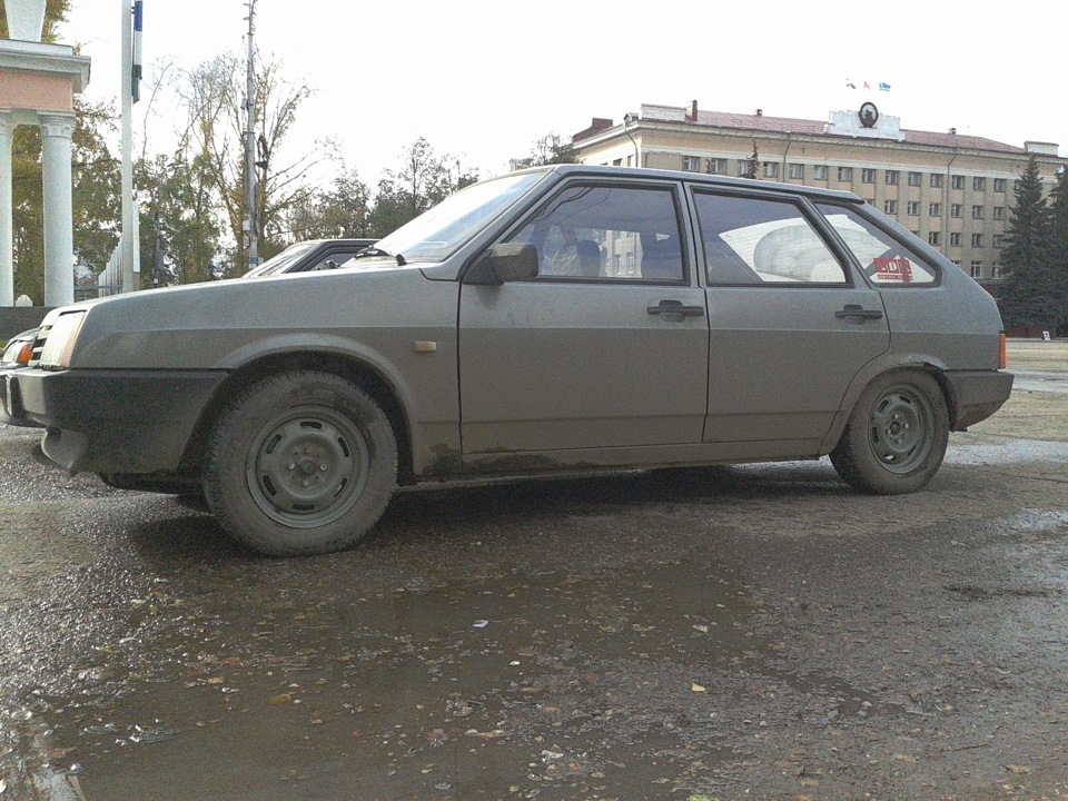 Болотные штампы) — Lada 21093, 1,5 л, 2002 года | колёсные диски | DRIVE2