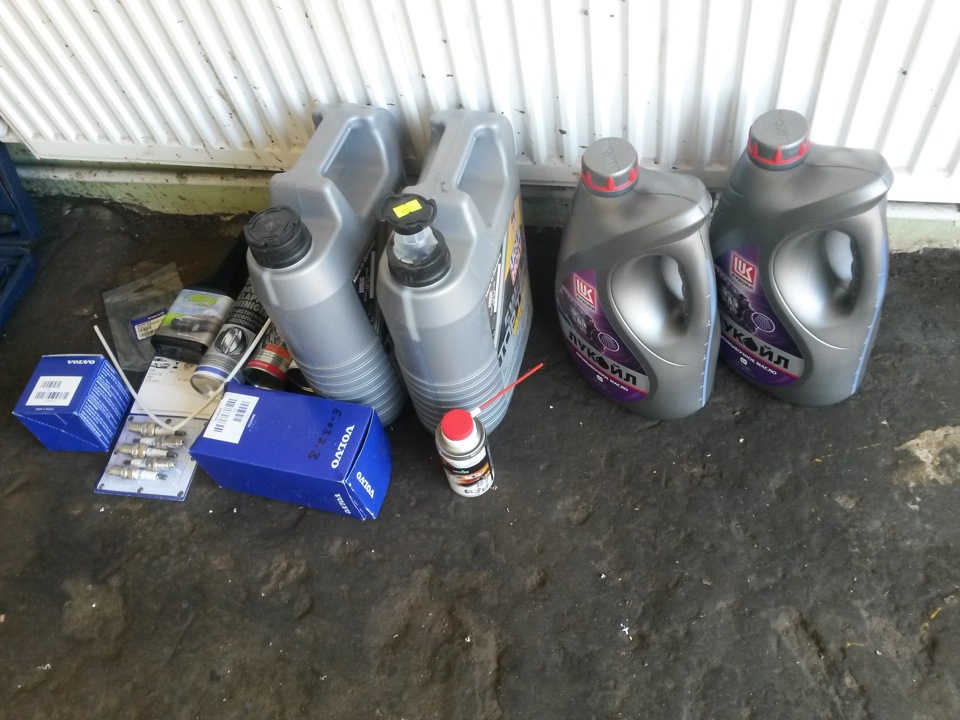 Техническое обслуживание — Volvo S60 (1G), 2,4 л, 2004 года | плановое ...