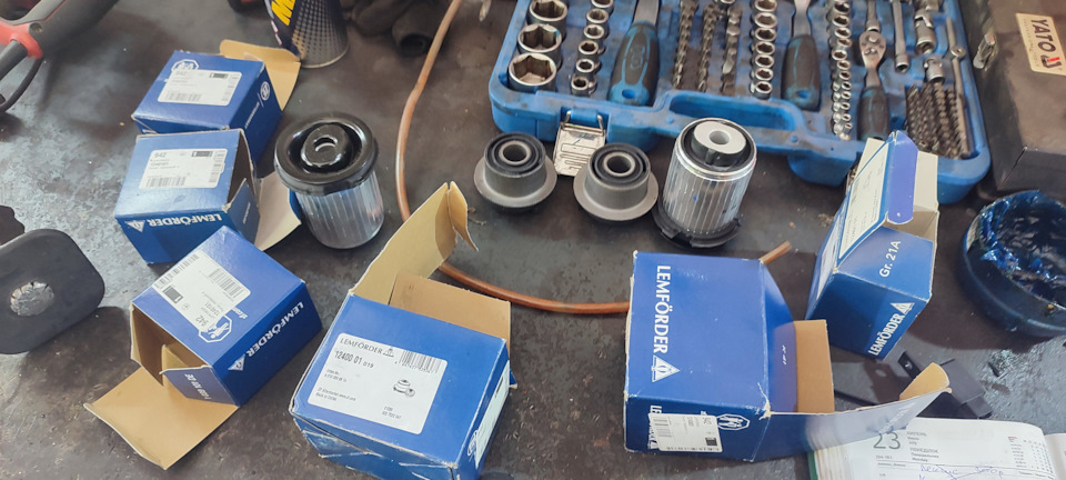 Передняя ходовая — Mercedes-Benz E-Class (W210), 3 л, 1998 года ...