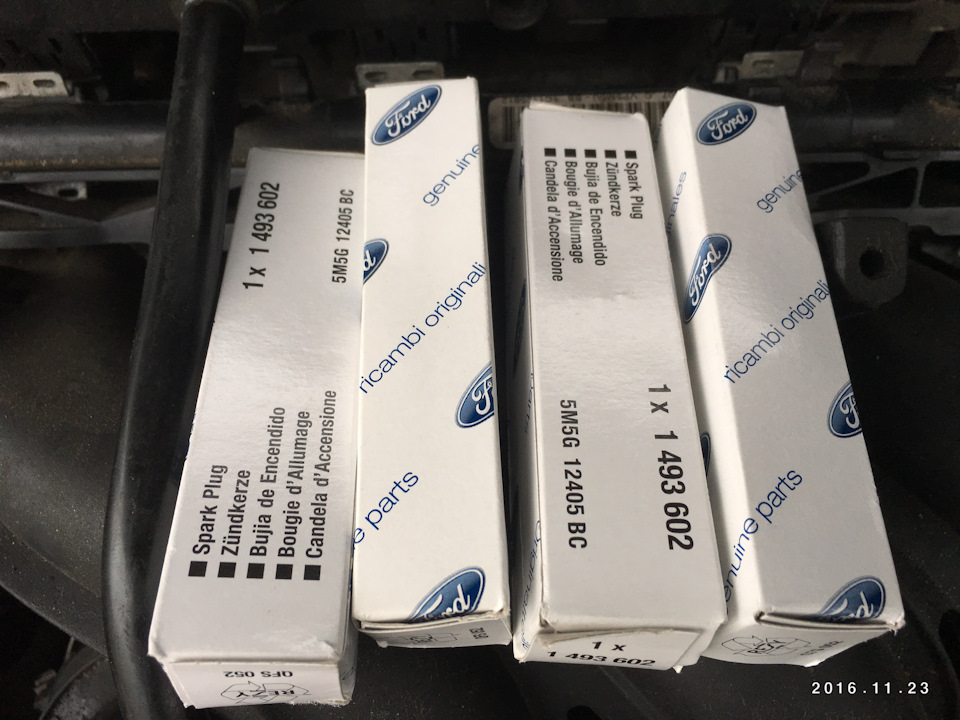 1493602 Свеча зажигания / Zetec-S 1,4-1,6 (+RU) 2005~ Ford | Запчасти ...