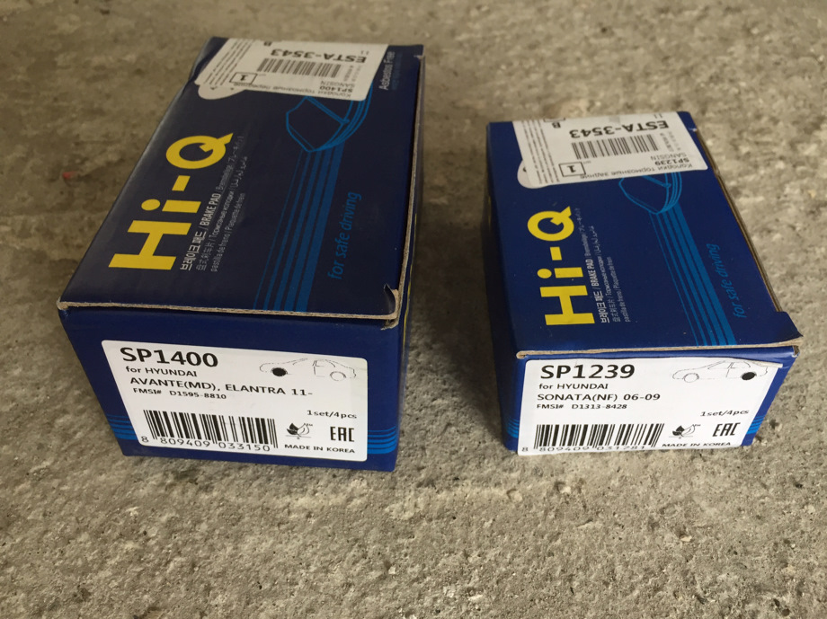 SP1400 Колодки тормозные дисковые SANGSIN | Запчасти на DRIVE2