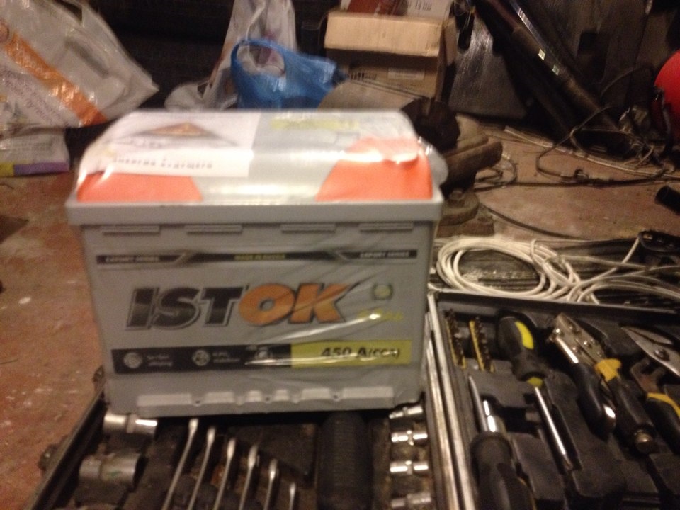 Новый АКБ … — Lada 21099, 1,5 л, 1996 года | плановое ТО | DRIVE2