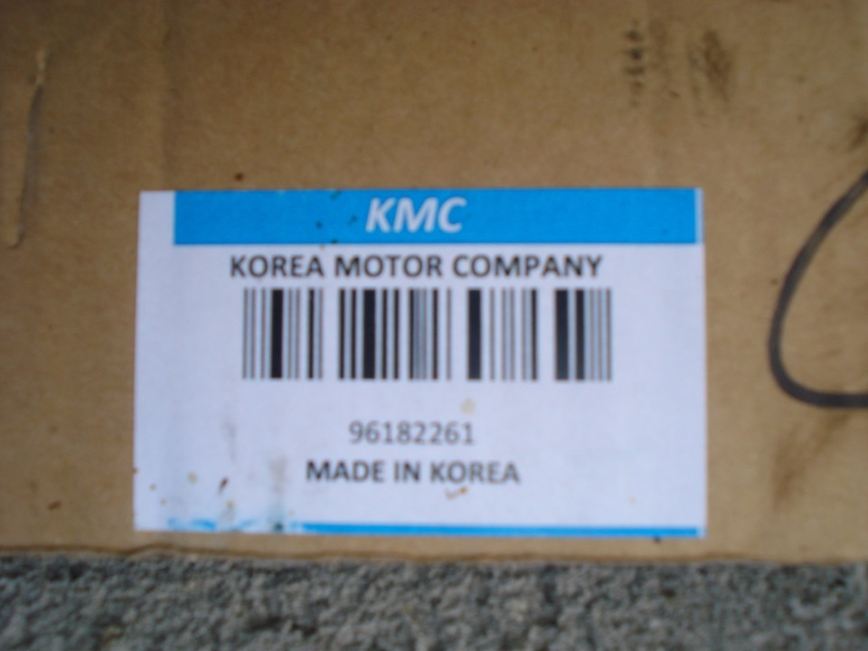 96182261 Радиатор, охлаждение двигателя GM | Запчасти на DRIVE2