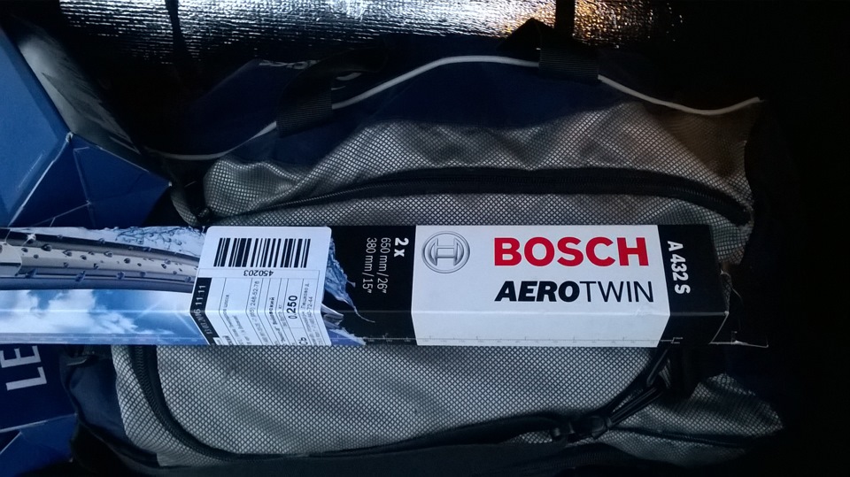 Замена дворников — Ford Fiesta (Mk VI), 1,4 л, 2008 года | расходники ...