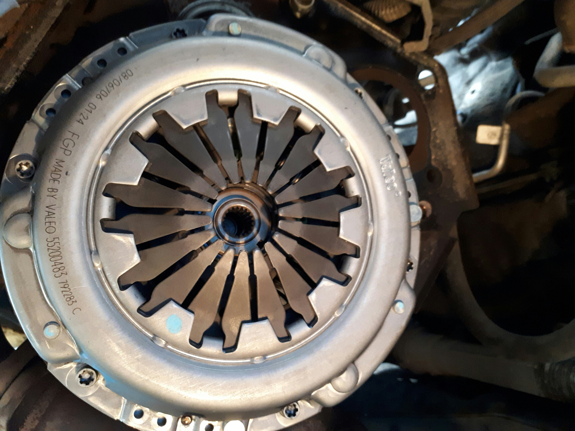 Замена сцепления, сальников полуосей. — FIAT Punto Evo, 1,4 л, 2011 ...