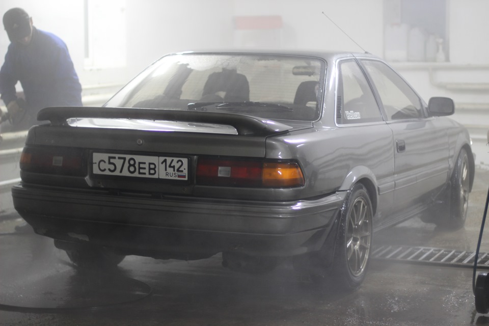 Неожиданно переобулся) — Toyota Corolla Levin (AE91/92), 1,6 л, 1987 года | колёсные диски | DRIVE2