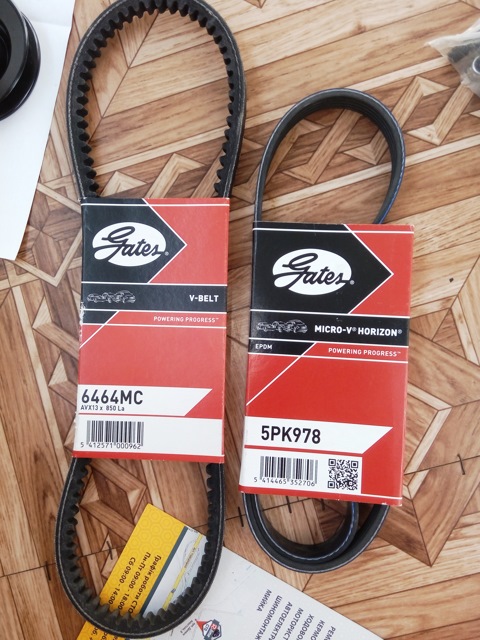 6464MC Неармированные клиновые ремни с формованным зубом GATES ...