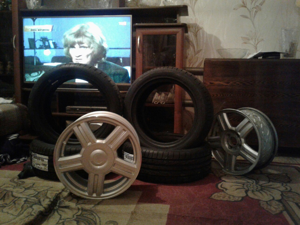 Диски торусы + резина — Lada Приора седан, 1,6 л, 2009 года | колёсные ...