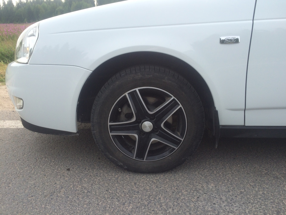 Новое литье! — Lada Приора седан, 1,6 л, 2015 года | колёсные диски ...