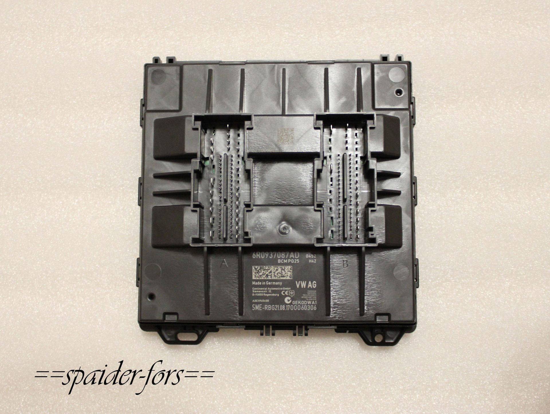 Блок ВСМ 6R0 937 087AD. — spaider-fors на DRIVE2