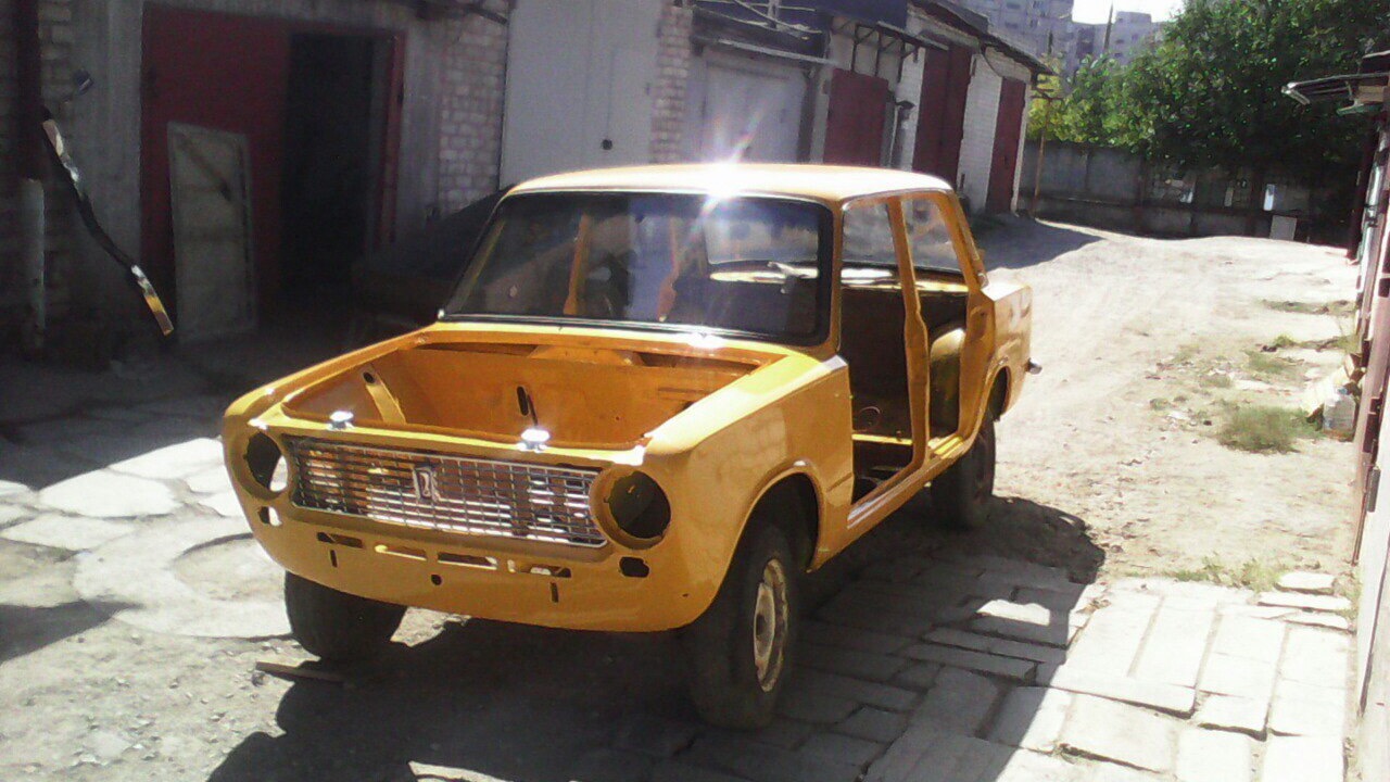 Lada 2101 1.5 бензиновый 1980 | 2101 апельсин на DRIVE2