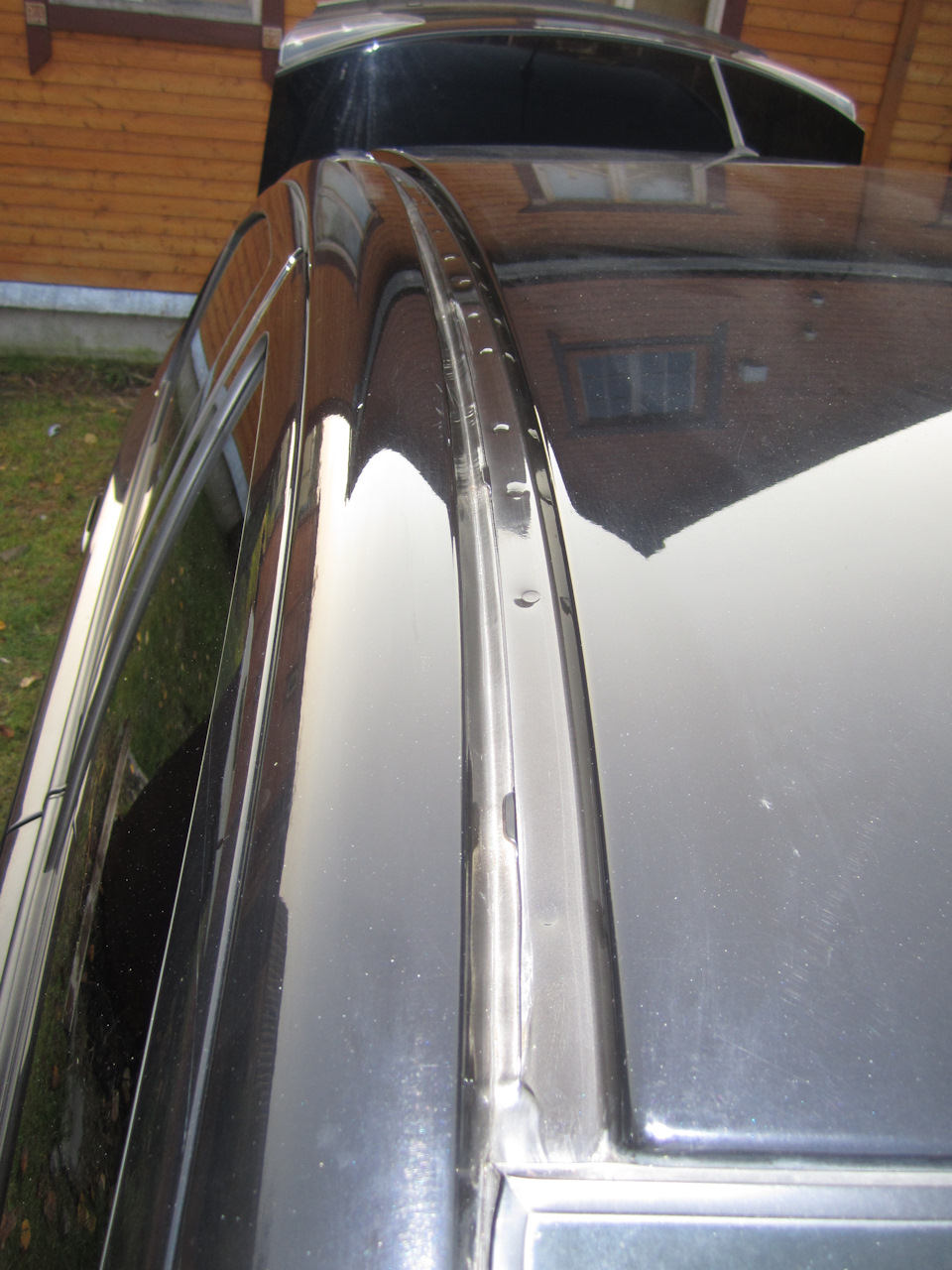 Багажник на крышу: подготовка штатных креплений — Mitsubishi Lancer X ...