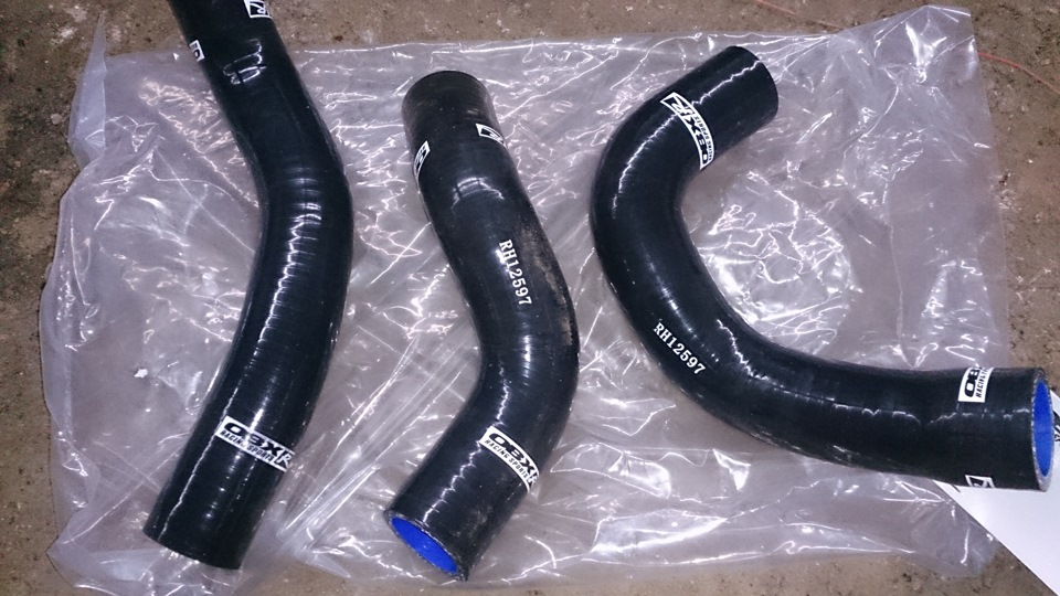 Силиконовые патрубки OBX Racing Sports — KIA Ceed GT, 1,6 л, 2014 года ...