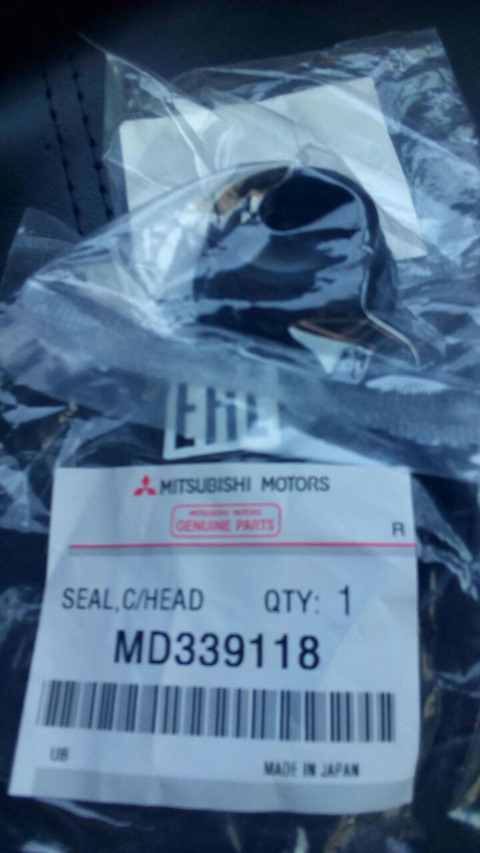 MD339118 Прокладка свечного колодца OEM Mitsubishi | Запчасти на DRIVE2